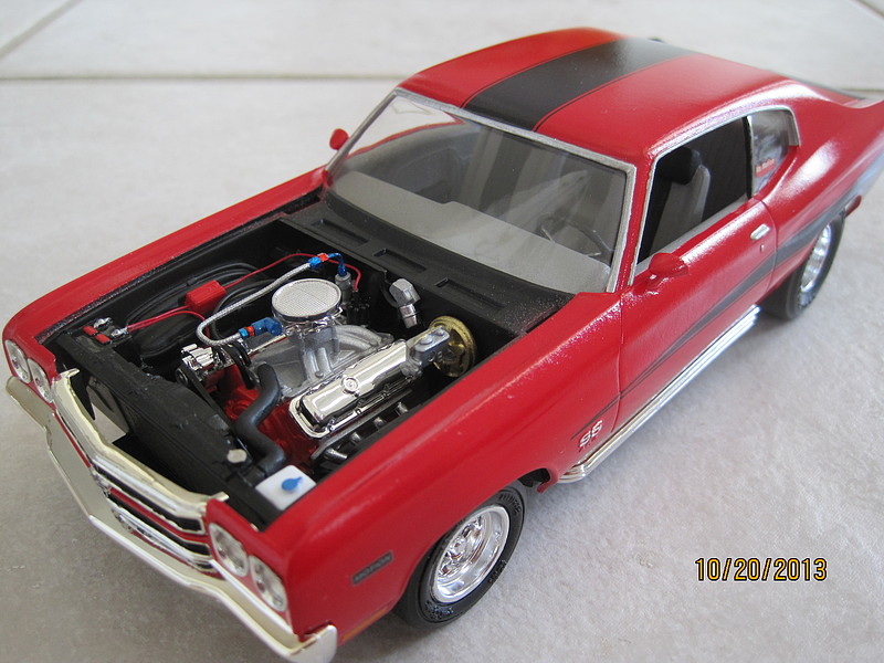 '70 Chevelle Baldwin Motion -- Plastic Model Car Kit -- 1/24 Scale ...
