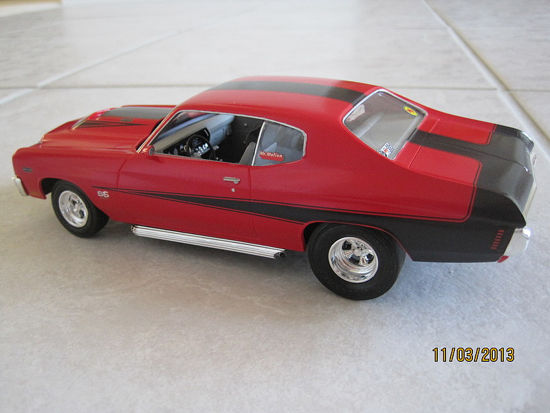 '70 Chevelle Baldwin Motion -- Plastic Model Car Kit -- 1/24 Scale ...
