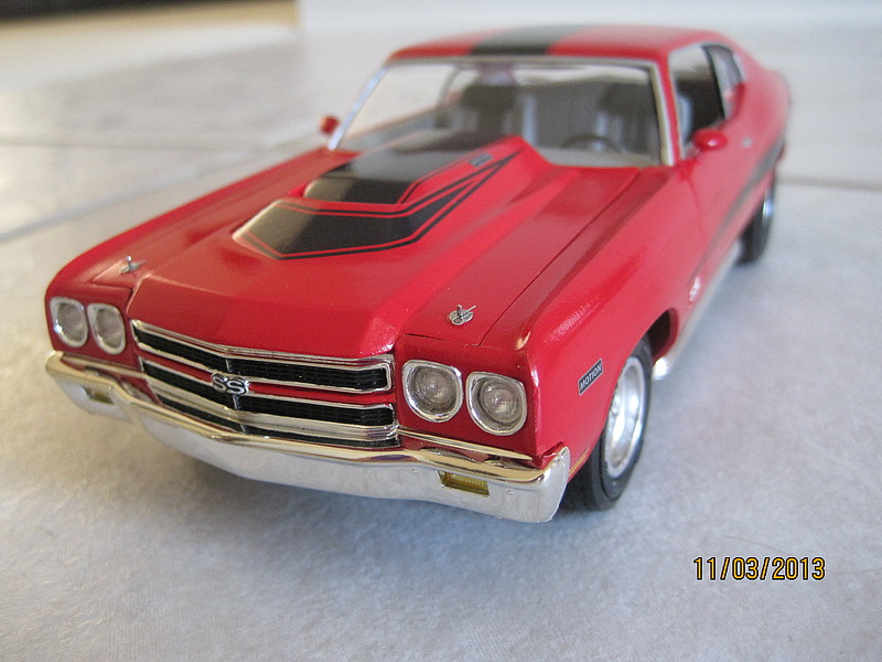 '70 Chevelle Baldwin Motion -- Plastic Model Car Kit -- 1/24 Scale ...