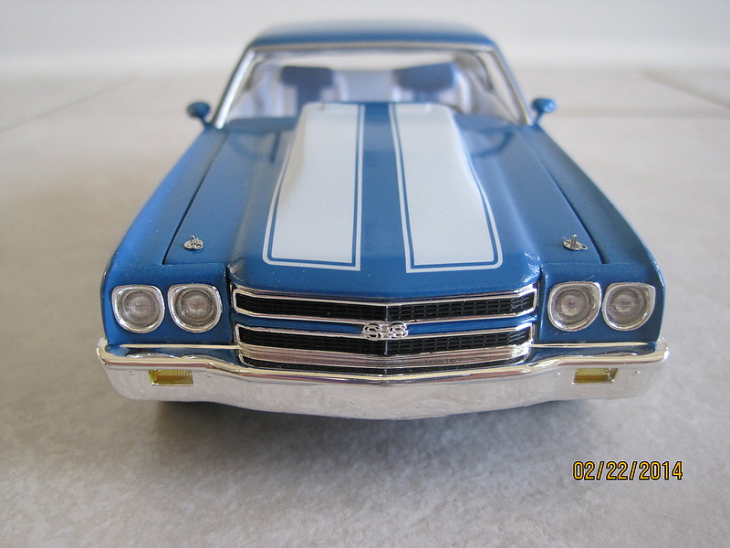 1970 Chevelle 3'n1 -- Plastic Model Car Kit -- 1/24 Scale -- #852715 ...
