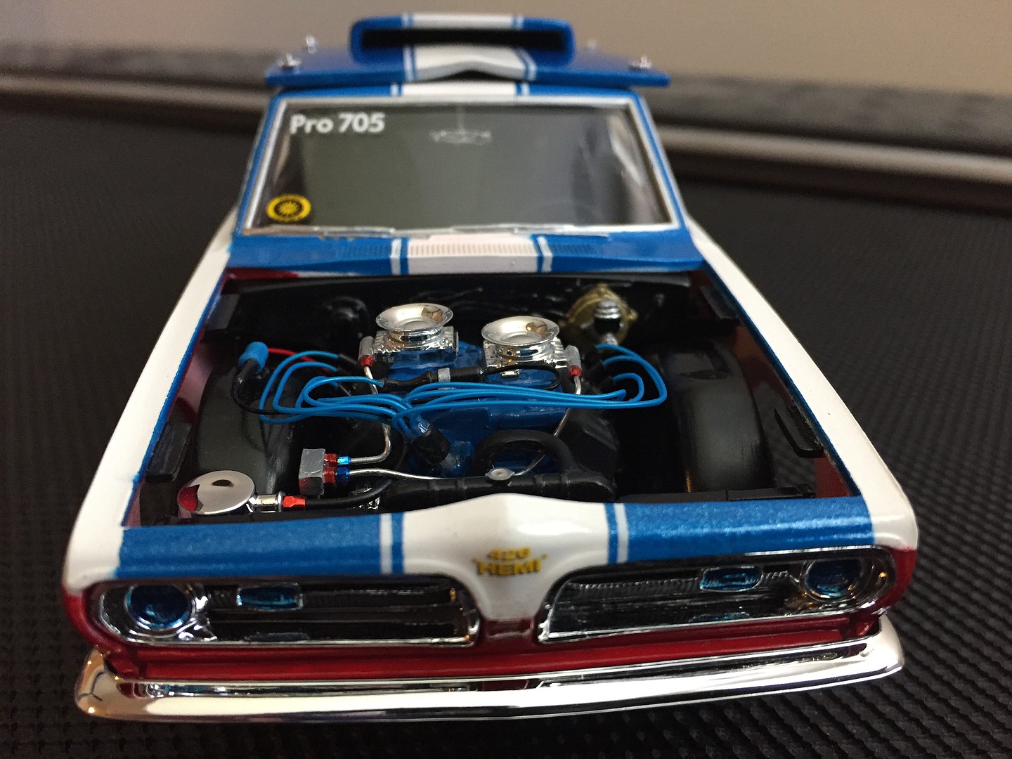 1969 Plymouth Barracuda -- Plastic Model Car Kit -- 1/25 Scale -- #832 ...