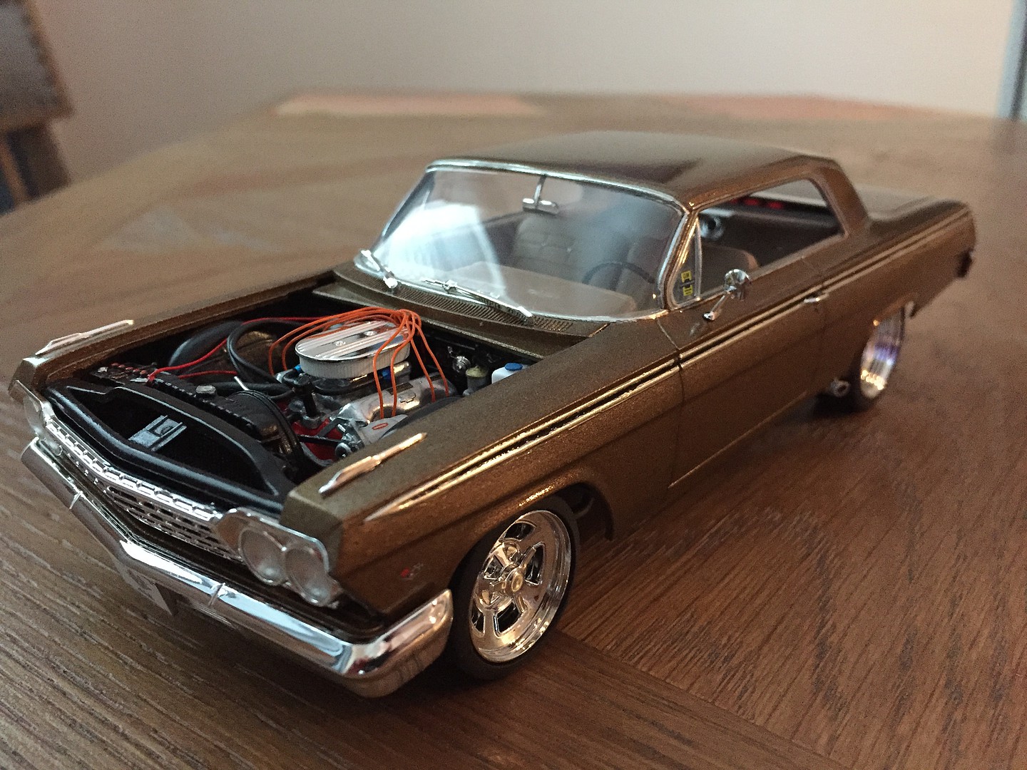 1962 Chevy Impala SS Hardtop (3 in 1) -- Plastic Model Car Kit -- 1/25 ...
