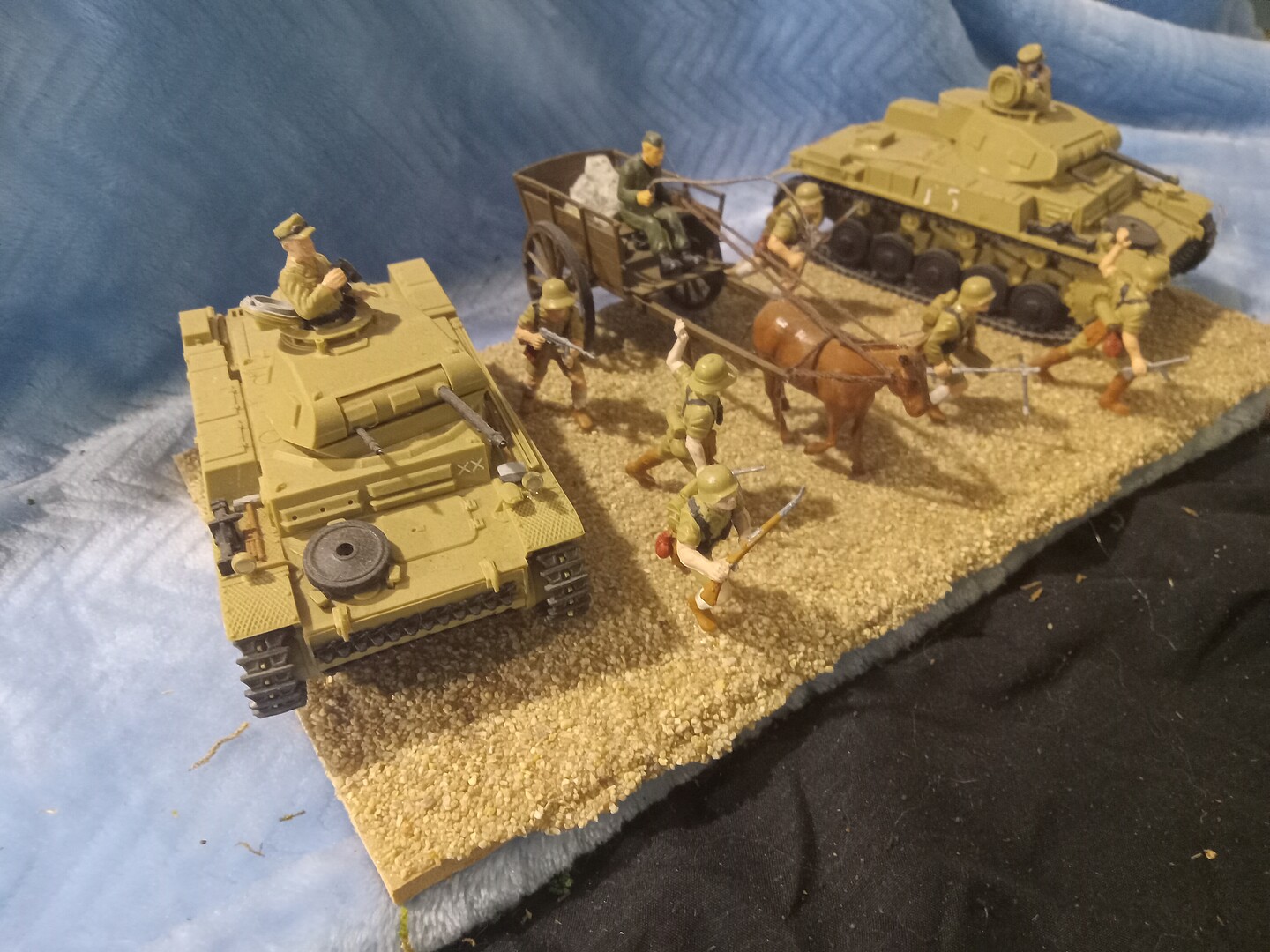 German Panzerkampfwagen II -- Plastic Model Military Vehicle Kit -- 1/ ...