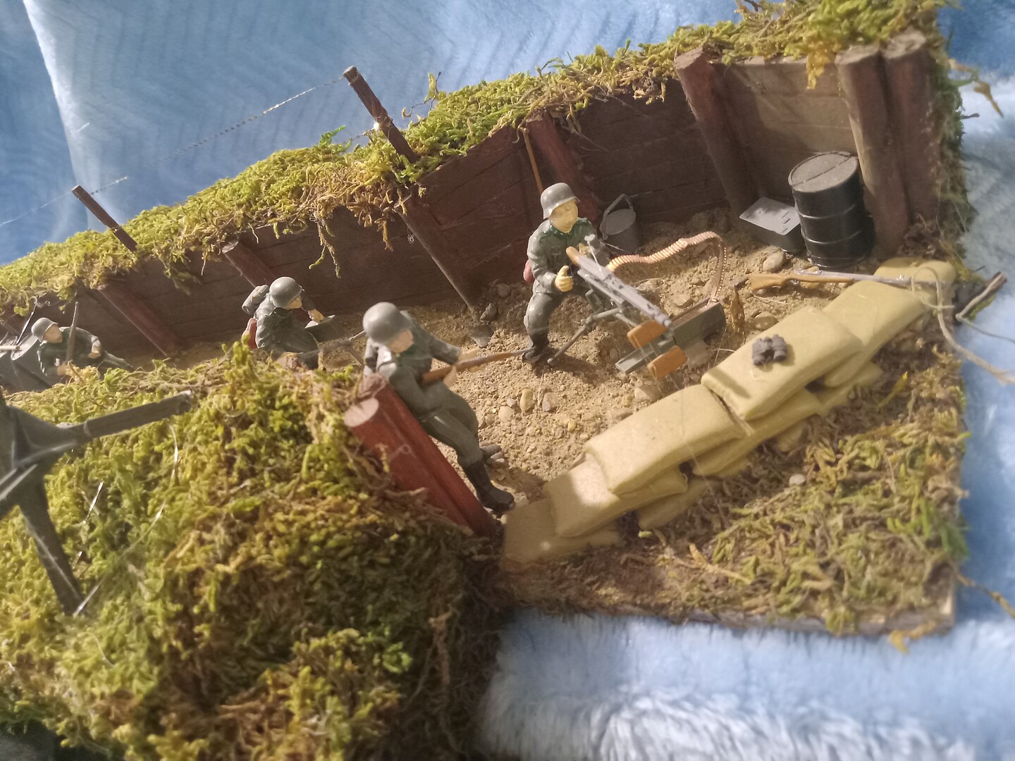 German Assault Troops Soldiers Set -- Plastic Model Military Figure Kit ...