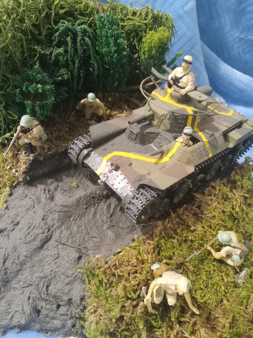 Japanese Army Infantry Soldier Set -- Plastic Model Military Figure Kit ...