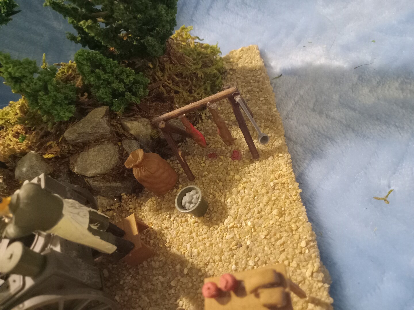 Feldkuche German Field Kitchen Scenery -- Plastic Model Military ...