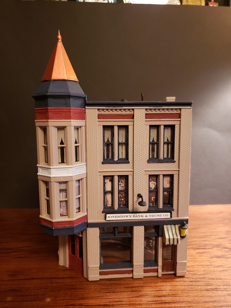 Corner Department Store Kit -- HO Scale Model Railroad Building ...