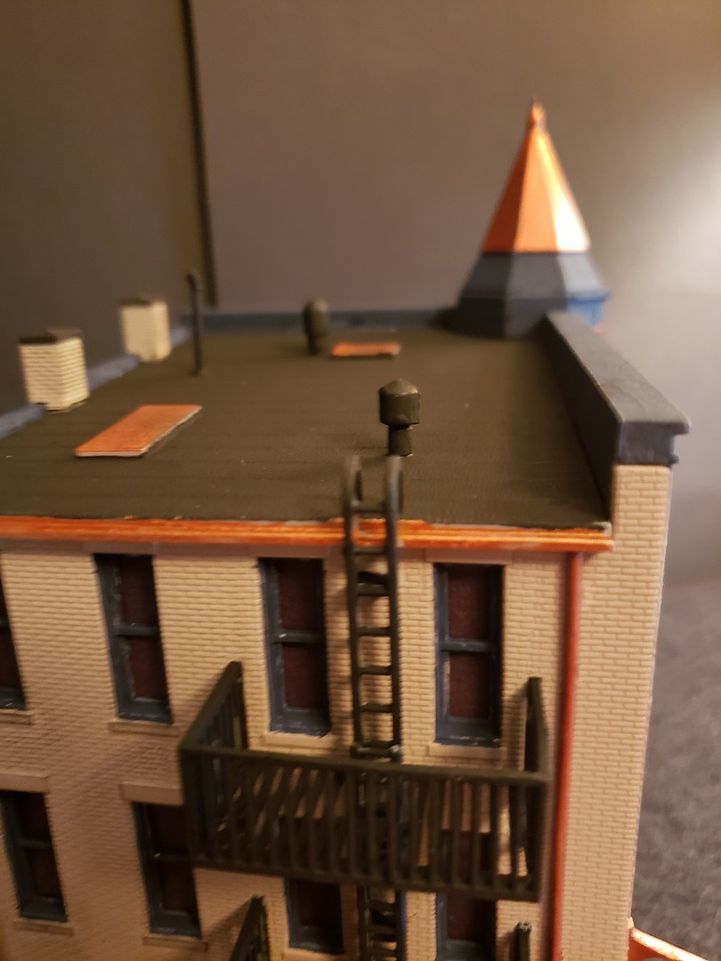 Corner Department Store Kit -- HO Scale Model Railroad Building ...