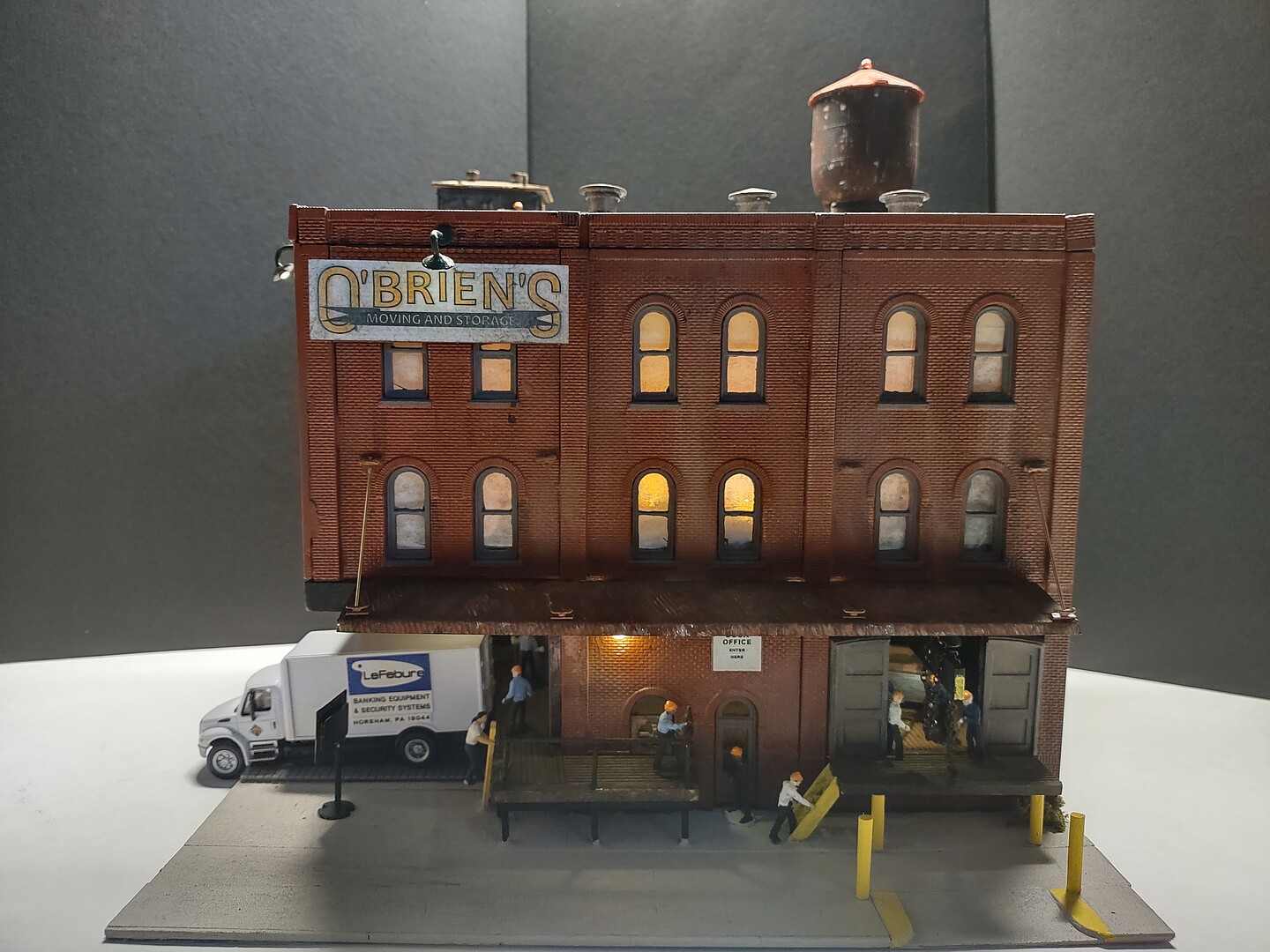 DPM 2 Story/4 Arch Window (4) -- HO Scale Model Railroad Building ...