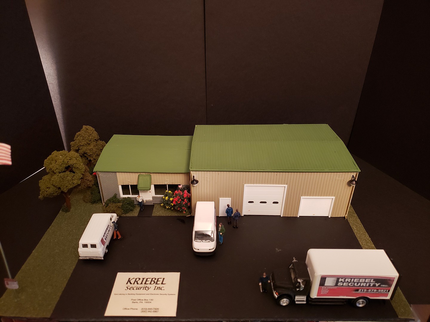 Modern Retail Warehouse Center Kit -- HO Scale Model Railroad Building ...