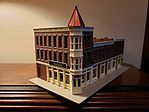 Walthers Merchant's Row II - Kit - 10 x 5'' 4 x 12.5cm HO Scale Model ...