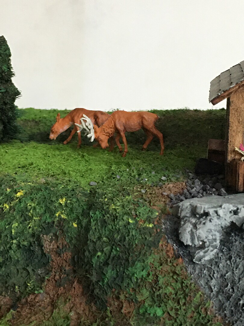 Deer (5) -- Model Railroad Figures -- HO Scale -- #14179 pictures by ...