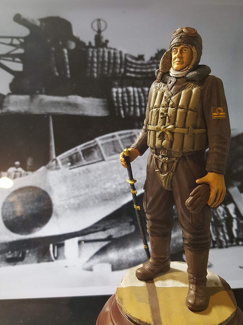 Gallery Pictures Tamiya WWII Japanese Navy Fighter Pilot Plastic Model ...