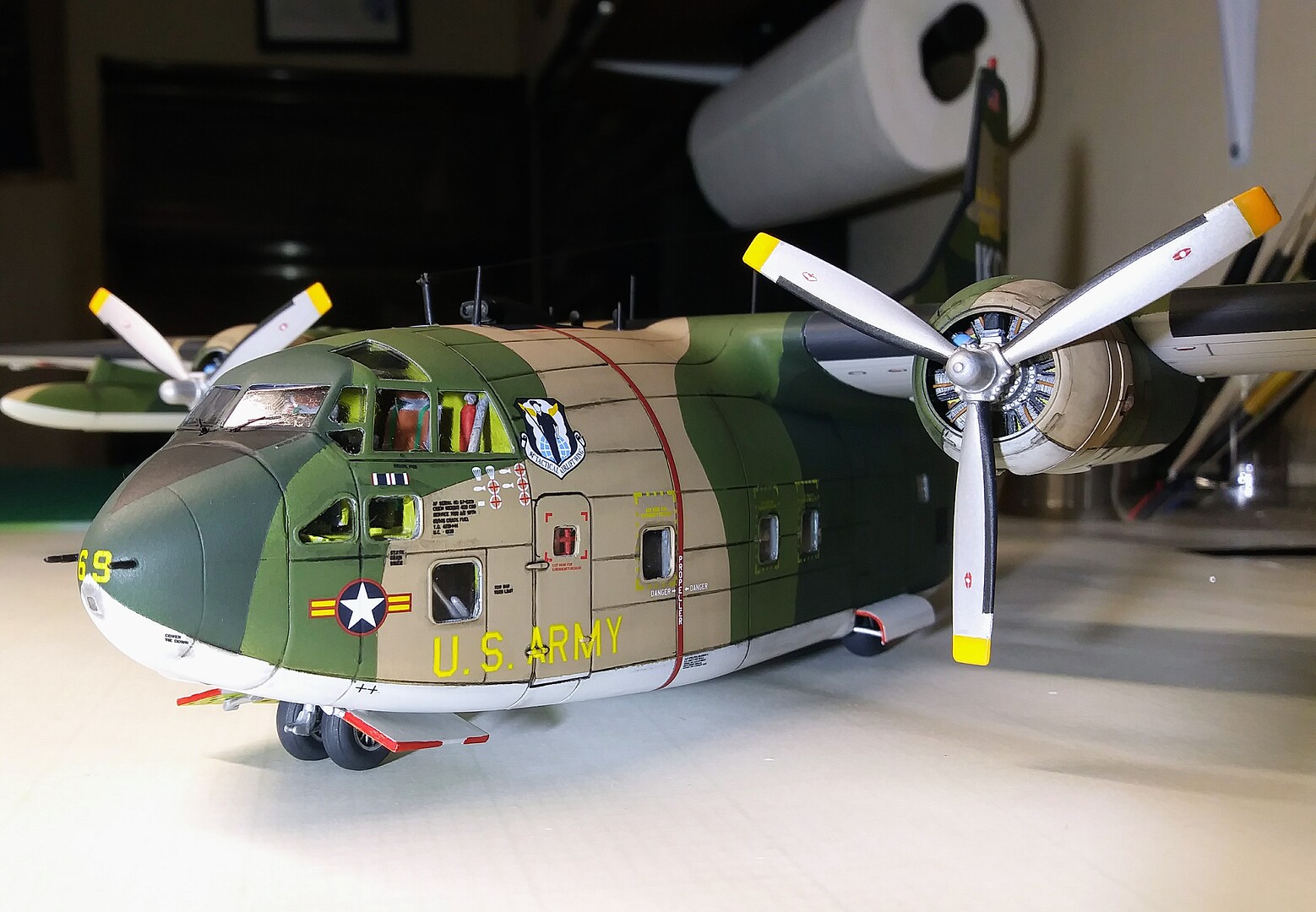 Fairchild C-123B Provider -- Plastic Model Airplane Kit -- 1/72 Scale -- #rd0056 pictures by ...