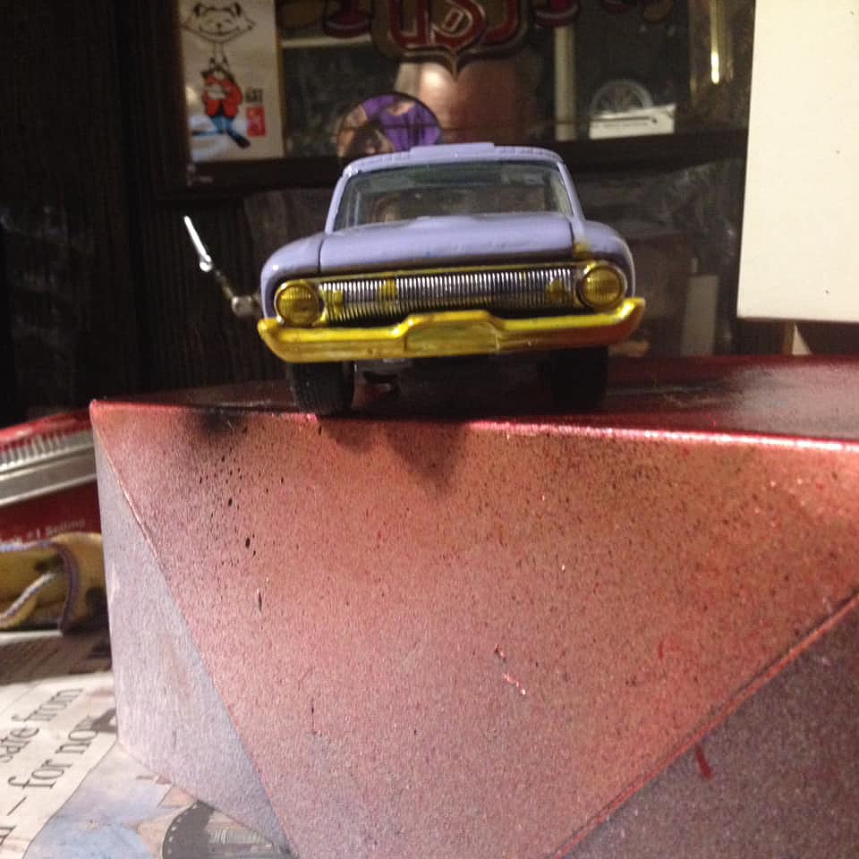 '60 Ford Ranchero with Coke Chest -- Plastic Model Car Vehicle Kit -- 1 ...