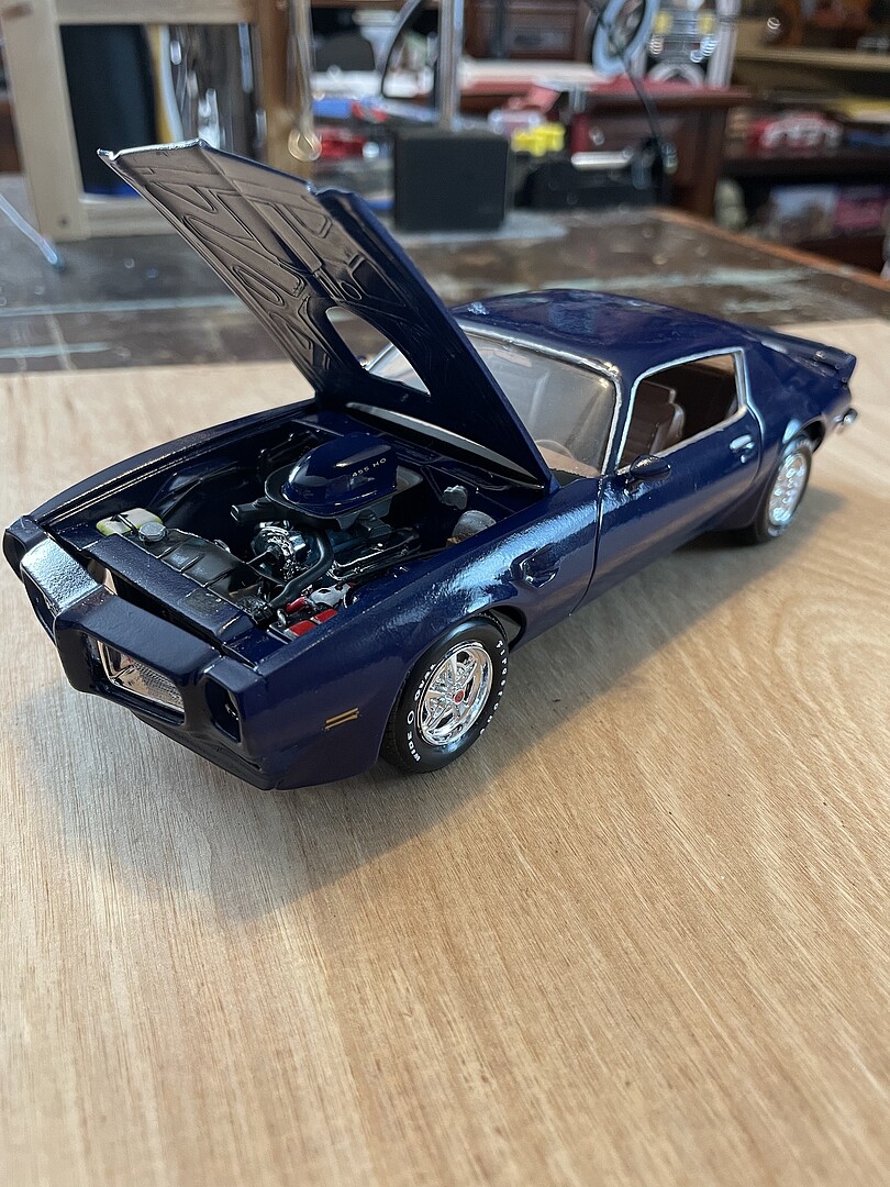 1970 Pontiac Firebird -- Plastic Model Car Kit -- 1/24 Scale -- #854489 ...