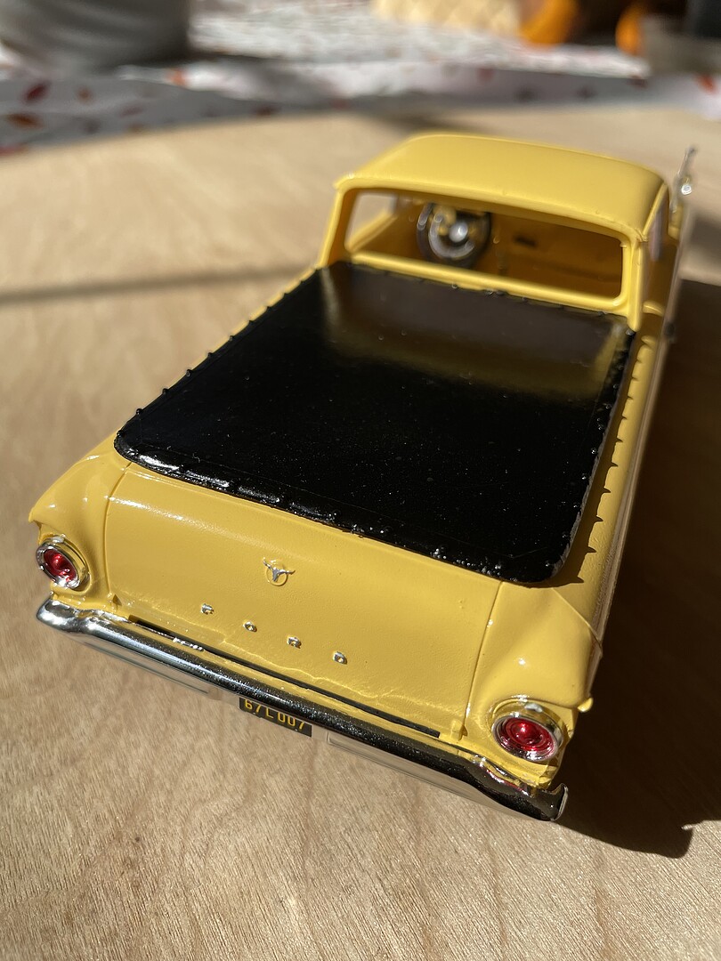 '60 Ford Ranchero with Coke Chest -- Plastic Model Car Vehicle Kit -- 1 ...