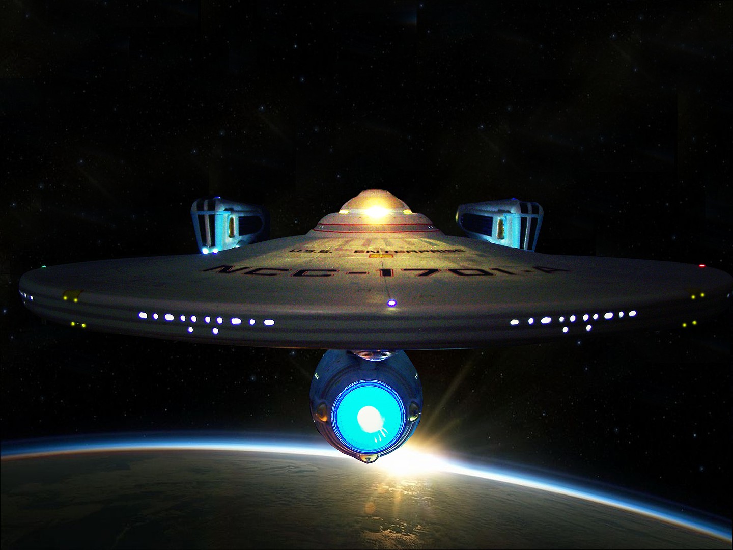 Star Trek USS Enterprise Refit -- Science Fiction Plastic Model -- 1/ ...