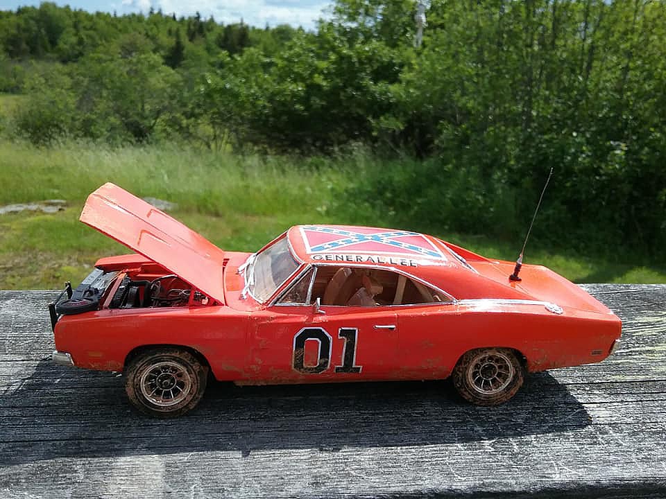 1969 Dodge Country Charger RT -- Plastic Model Car Truck Vehicle -- 1/ ...