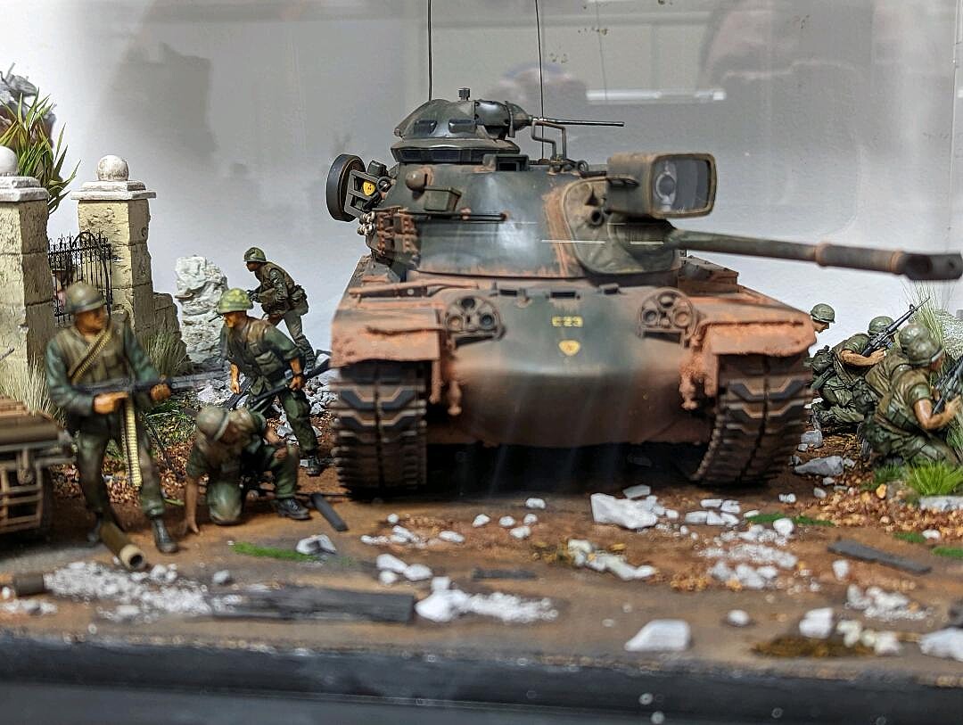 US M48A3 Patton Tank -- Plastic Model Military Vehicle Kit -- 1/35 Scale -- #35120 pictures by ...