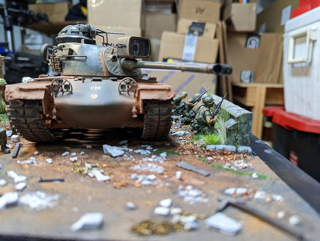 US M48A3 Patton Tank -- Plastic Model Military Vehicle Kit -- 1/35 Scale -- #35120 pictures by ...