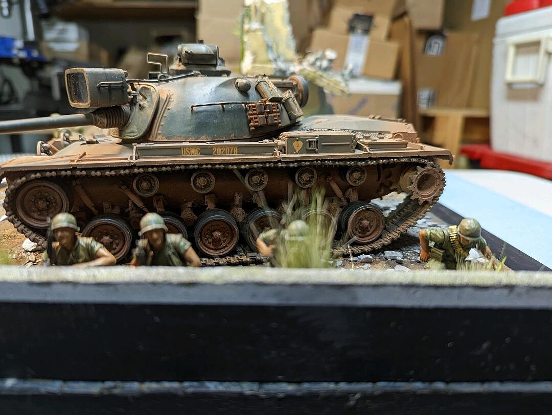 US M48A3 Patton Tank -- Plastic Model Military Vehicle Kit -- 1/35 ...