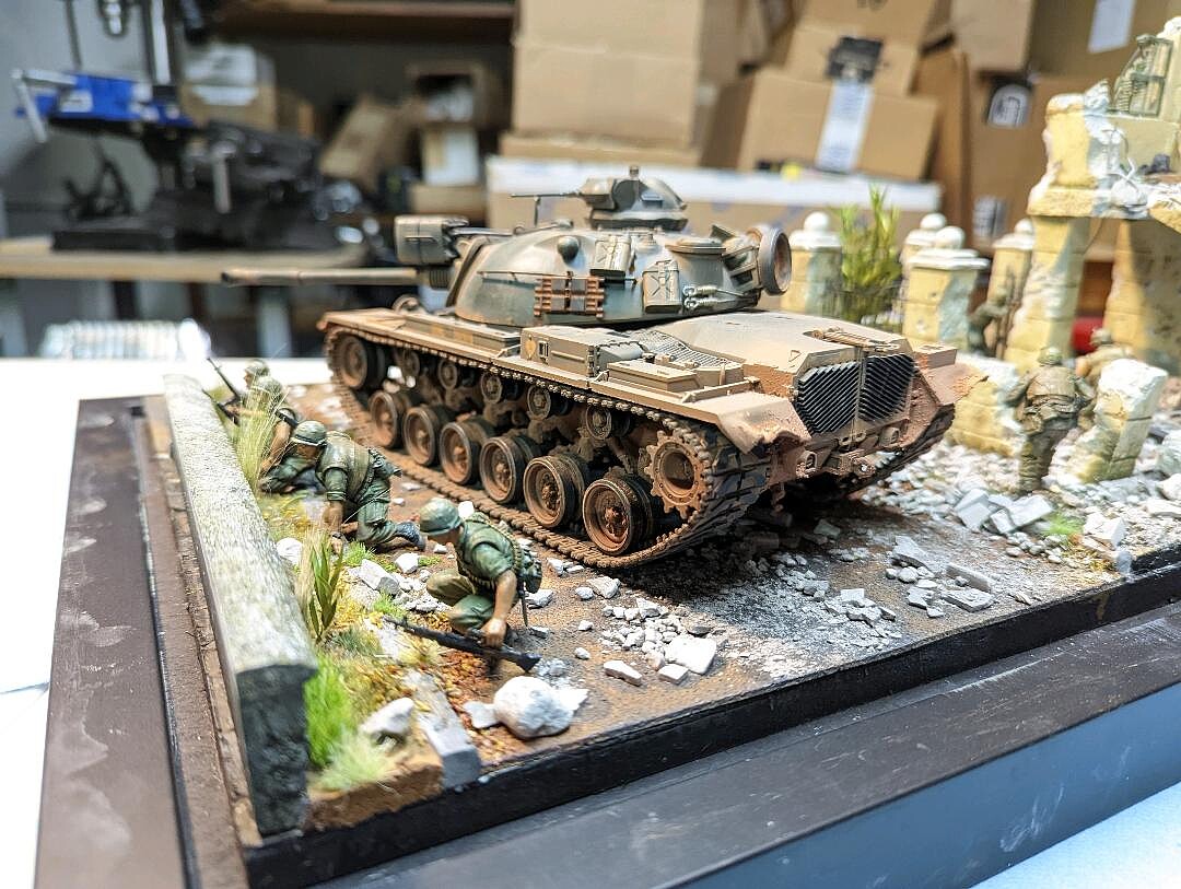 US M48A3 Patton Tank -- Plastic Model Military Vehicle Kit -- 1/35 ...