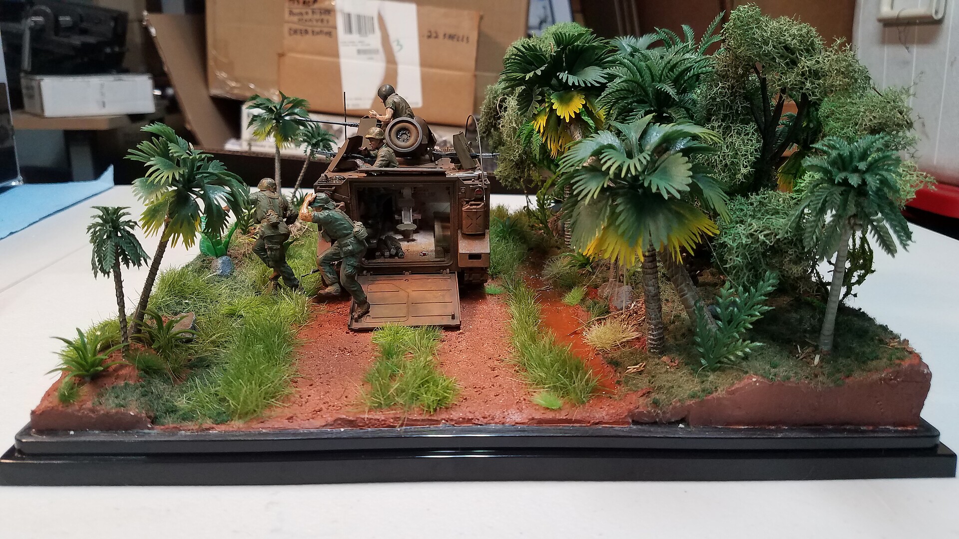 US M113 ACAV Support Vehicle -- Plastic Model Military Vehicle Kit -- 1 ...