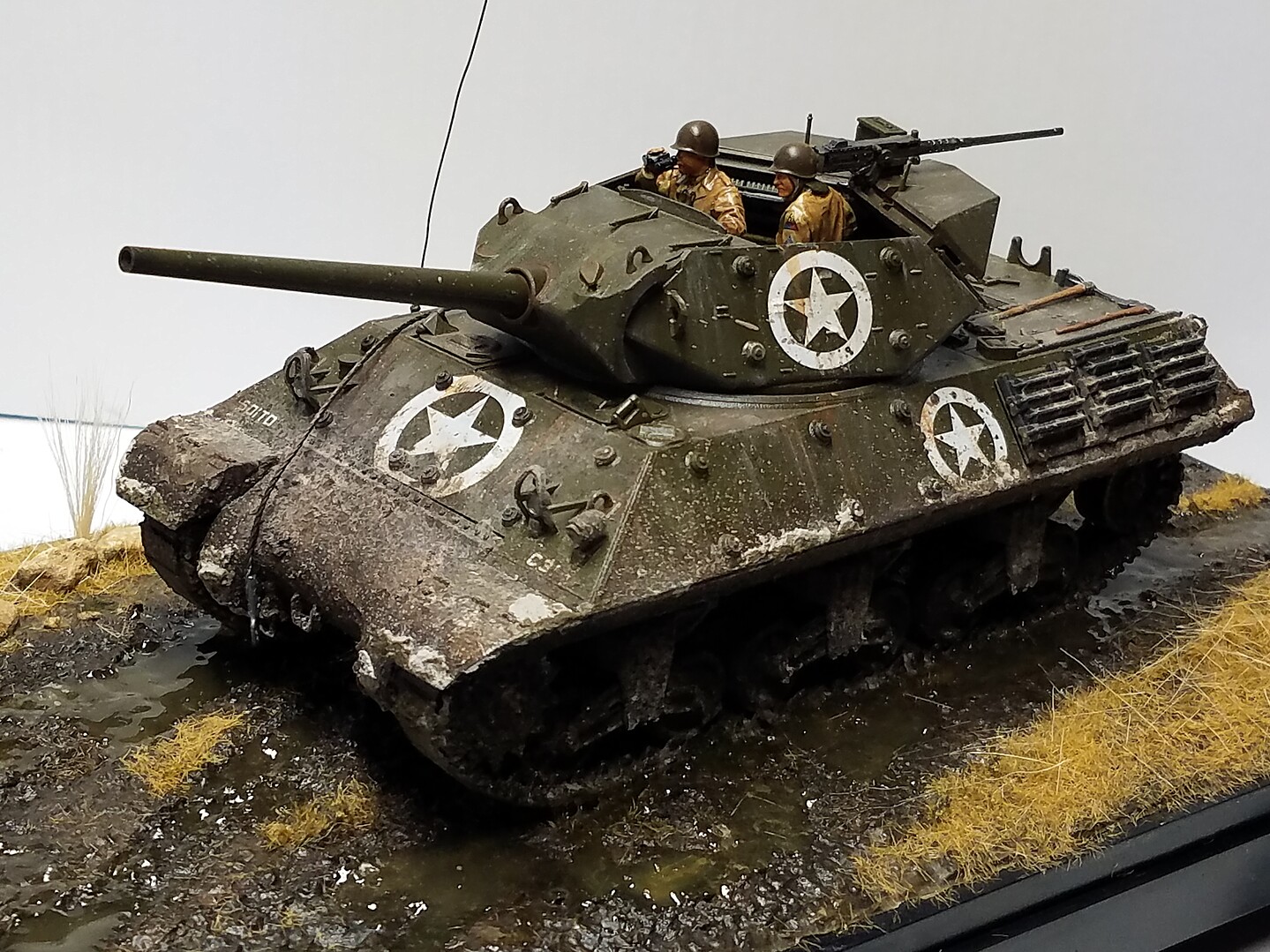 US Tank Destroyer M10 Mid Production -- 1/35 Scale Plastic Model ...