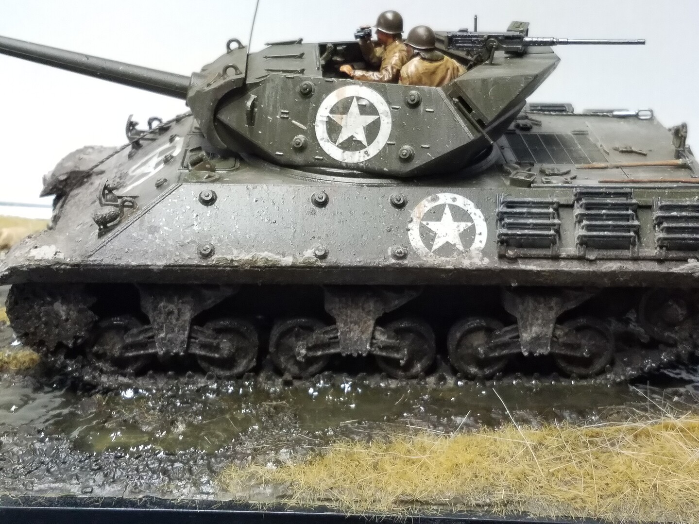 US Tank Destroyer M10 Mid Production -- 1/35 Scale Plastic Model ...