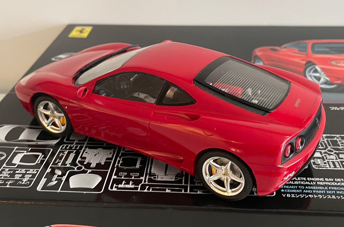 Ferrari 360 Modena Sportscar Coupe -- Plastic Model Car Kit -- 1/24 ...