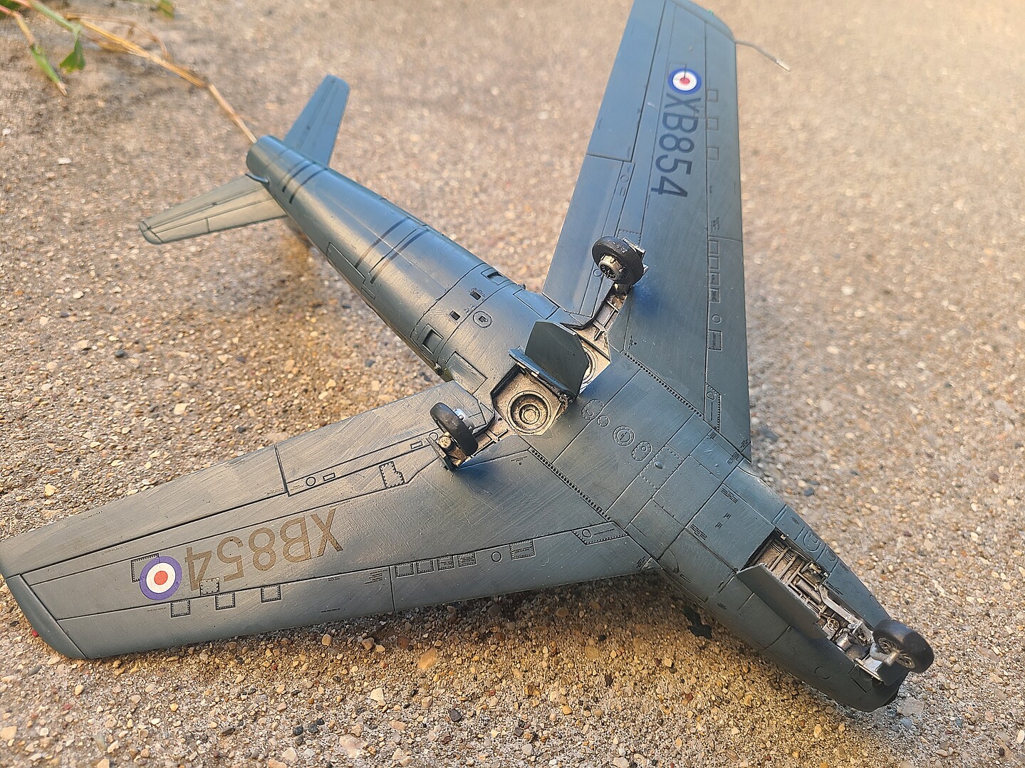 F86 Canadair Sabre British Jet Fighter -- Plastic Model Airplane Kit ...