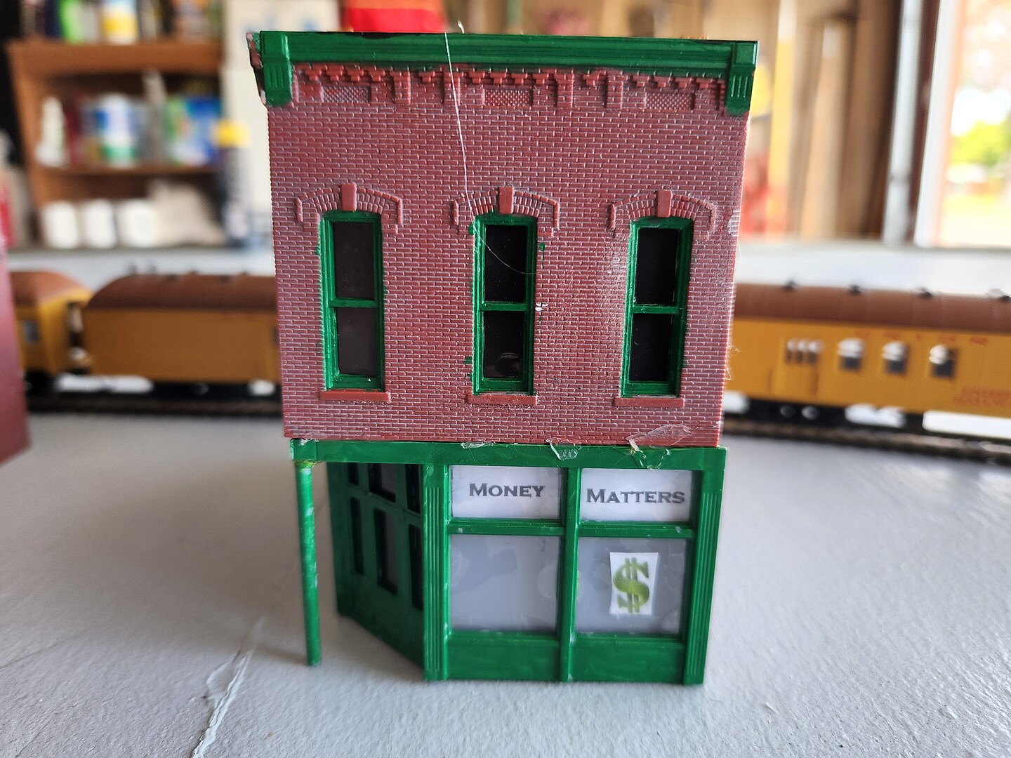 John's Place City Building Kit -- HO Scale Model Railroad Building ...