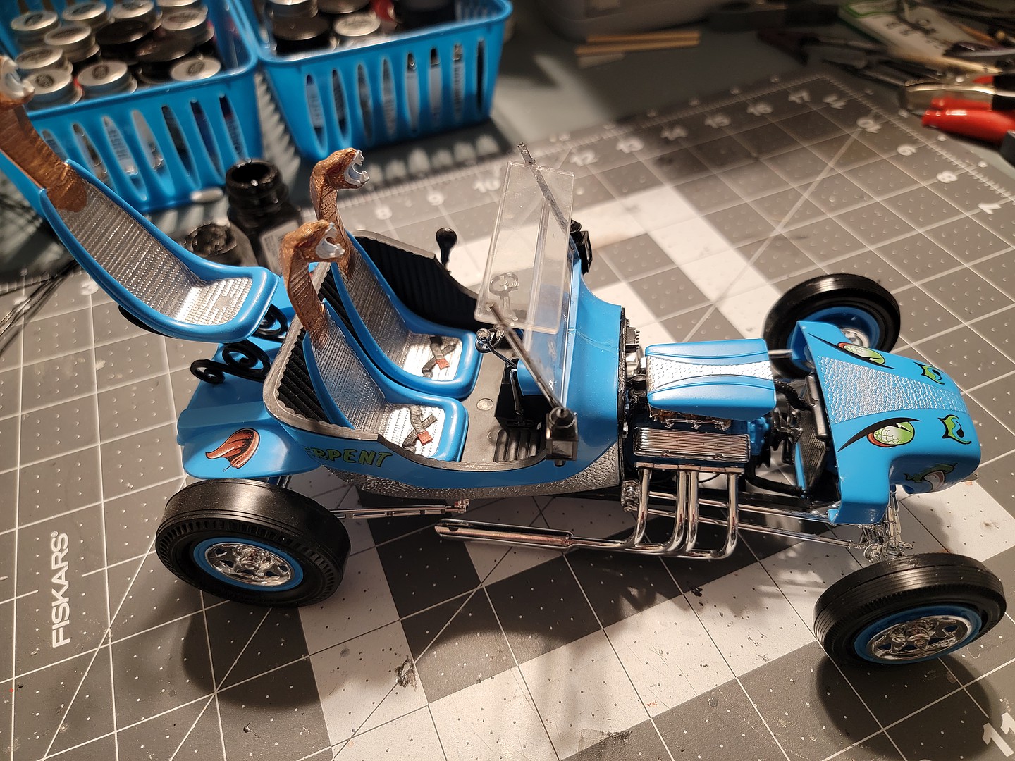 Serpent Show Rod -- Plastic Model Car Kit -- 1/16 Scale -- #hl137-12 ...