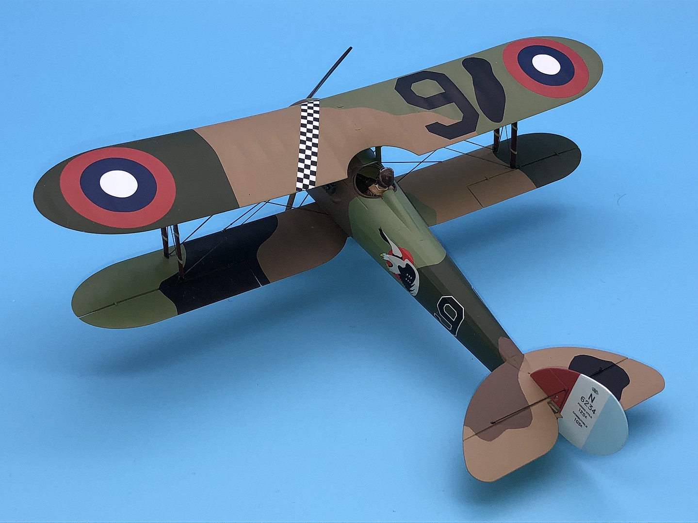 Gallery Pictures Roden Nieuport 28 c.1 Plastic Model Airplane Kit 1/32 ...