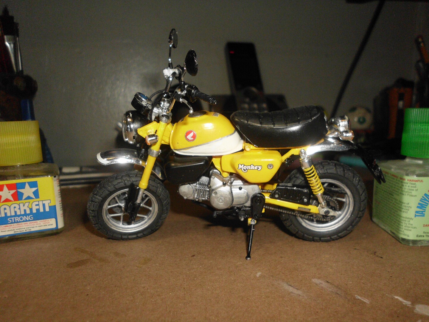 Honda Monkey 125 Motorcycle -- Plastic Model Motorcycle Kit -- 1/12 ...