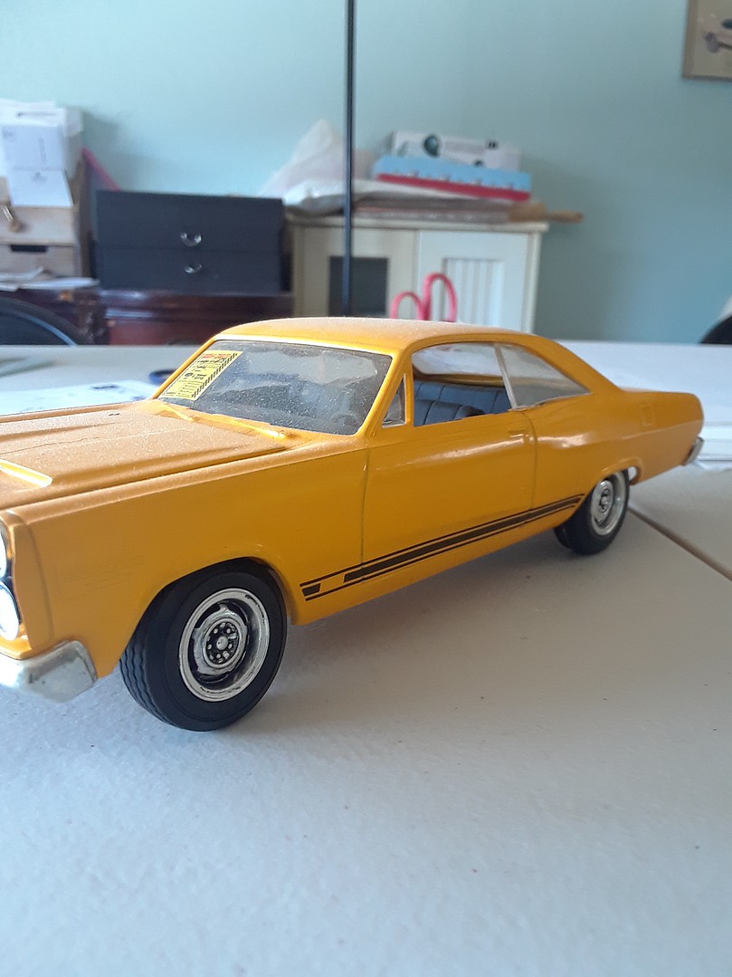 1965 Mercury Comet Cyclone -- Plastic Model Car Kit -- 1/25 Scale ...