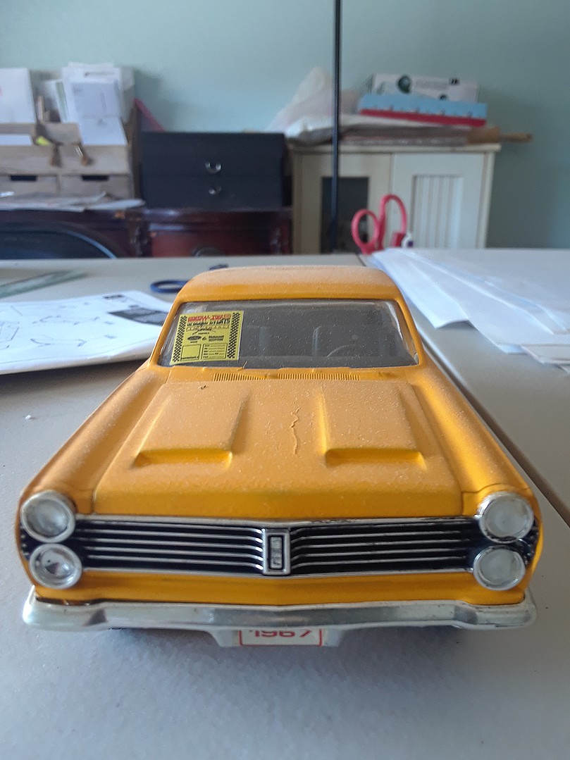 1965 Mercury Comet Cyclone -- Plastic Model Car Kit -- 1/25 Scale ...