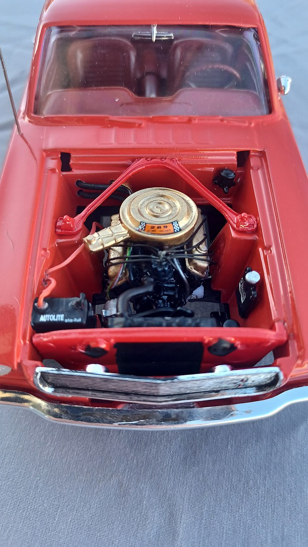 1965 Ford Mustang 2+2 Fastback -- Plastic Model Car Kit -- 1/24 Scale ...