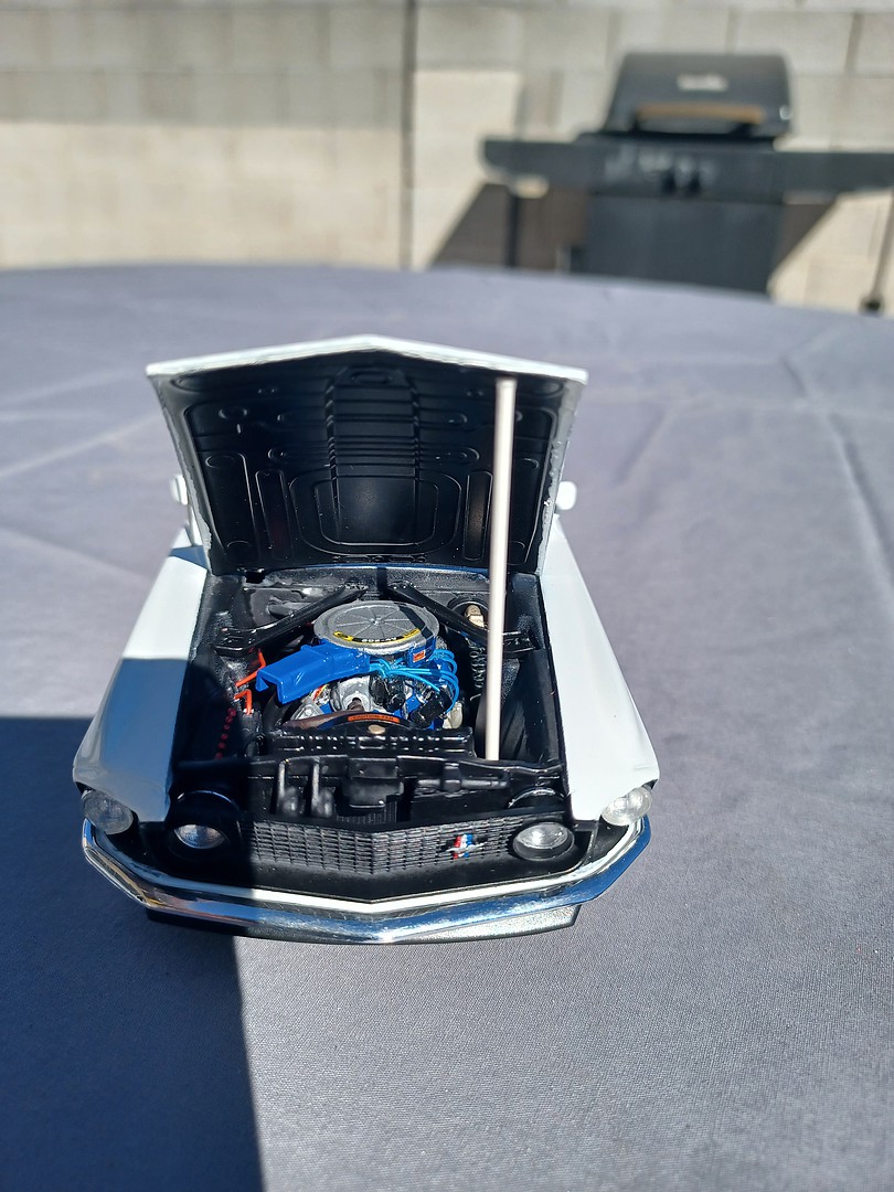 1969 Boss 32 Mustang -- Plastic Model Car Kit -- 1/25 Scale -- #854313 ...