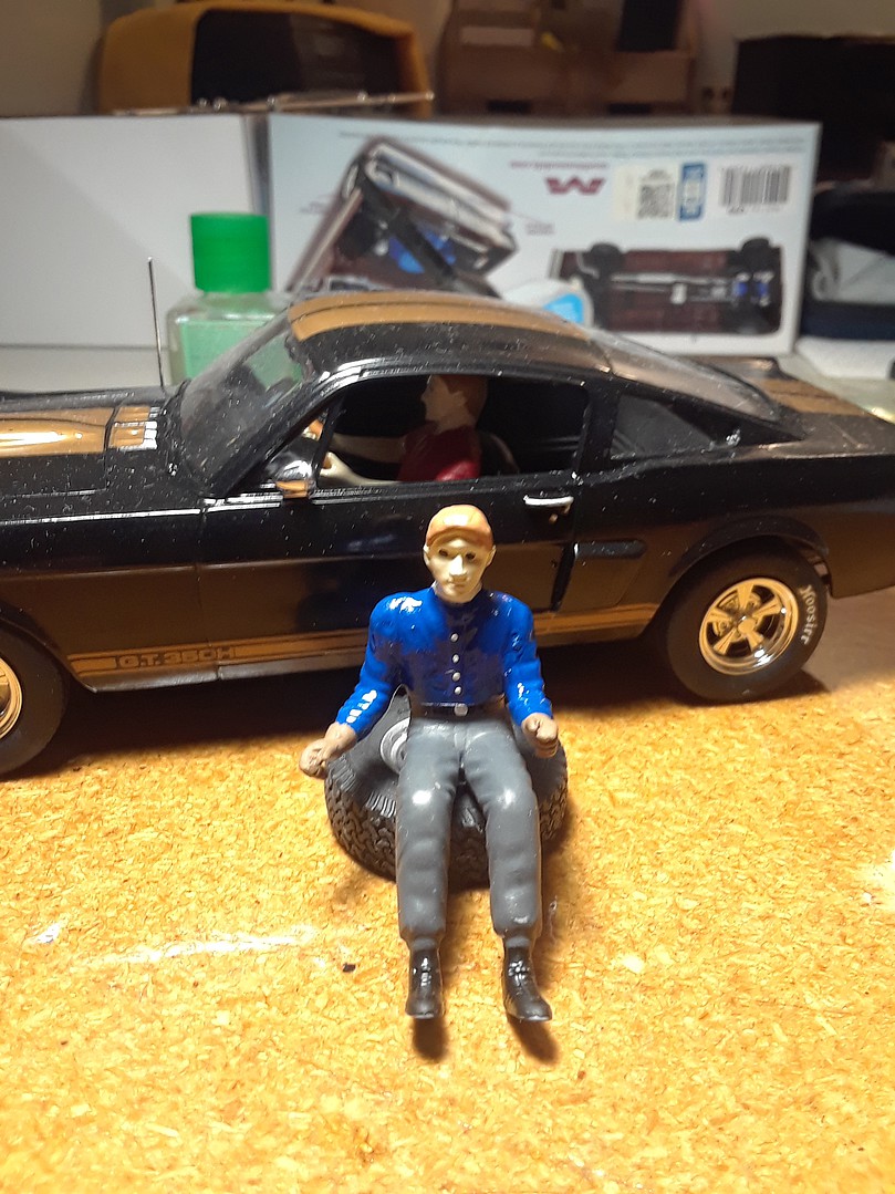 Drivers (3) & Girl Model Figure (1) Pictures