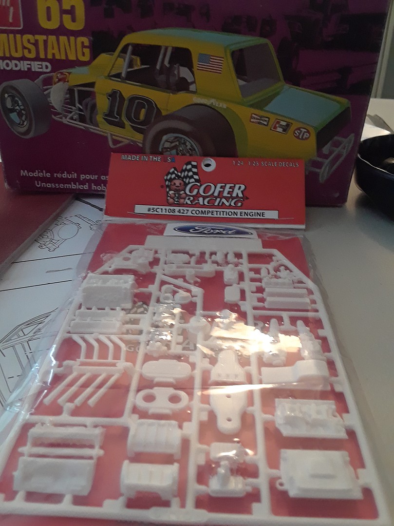 Ford 427 Competition Engine Kit -- Plastic Model Vehicle Accessory -- 1 ...