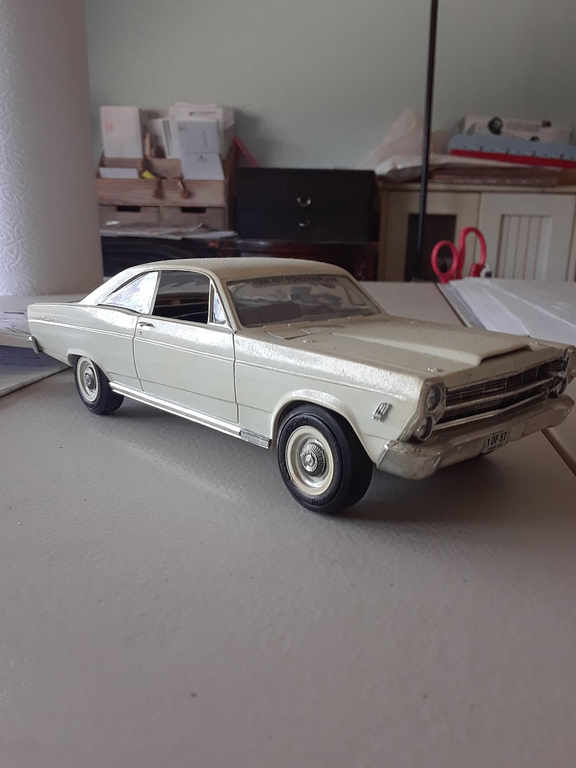 1966 Ford Fairlane 427 -- Plastic Model Car Truck Vehicle Kit -- 1/25 ...