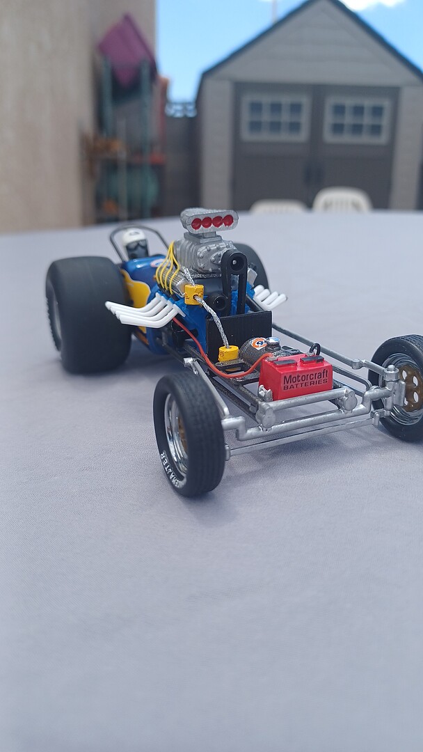 Fireball Slingshot Dragster -- Plastic Model Car Truck Vehicle -- 1/24 ...
