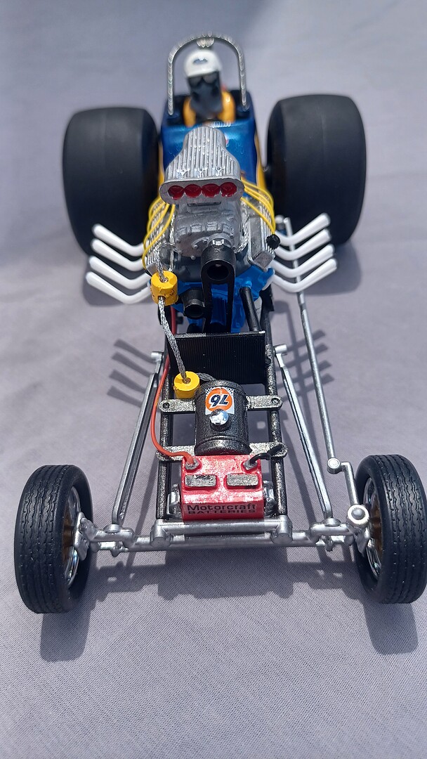 Fireball Slingshot Dragster -- Plastic Model Car Truck Vehicle -- 1/24 ...