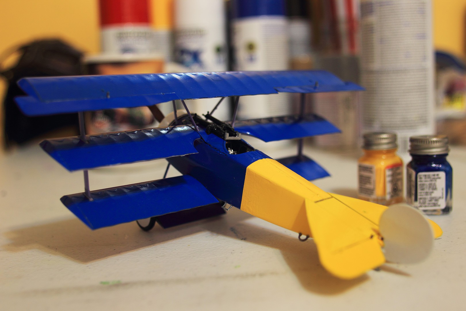 Fokker F.1 Triplane -- Plastic Model Airplane Kit - 1/32 Scale -- # ...