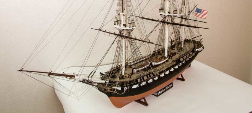 USS Constitution -- Plastic Model Sailing Ship Kit -- 1/96 Scale ...