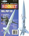 Estes Bull Pup 12D Model Rocket Kit Skill Level 2 #7000