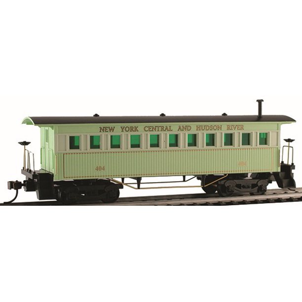 1860 Wooden-Type Coach New York Central & Hudson -- HO Scale Model ...