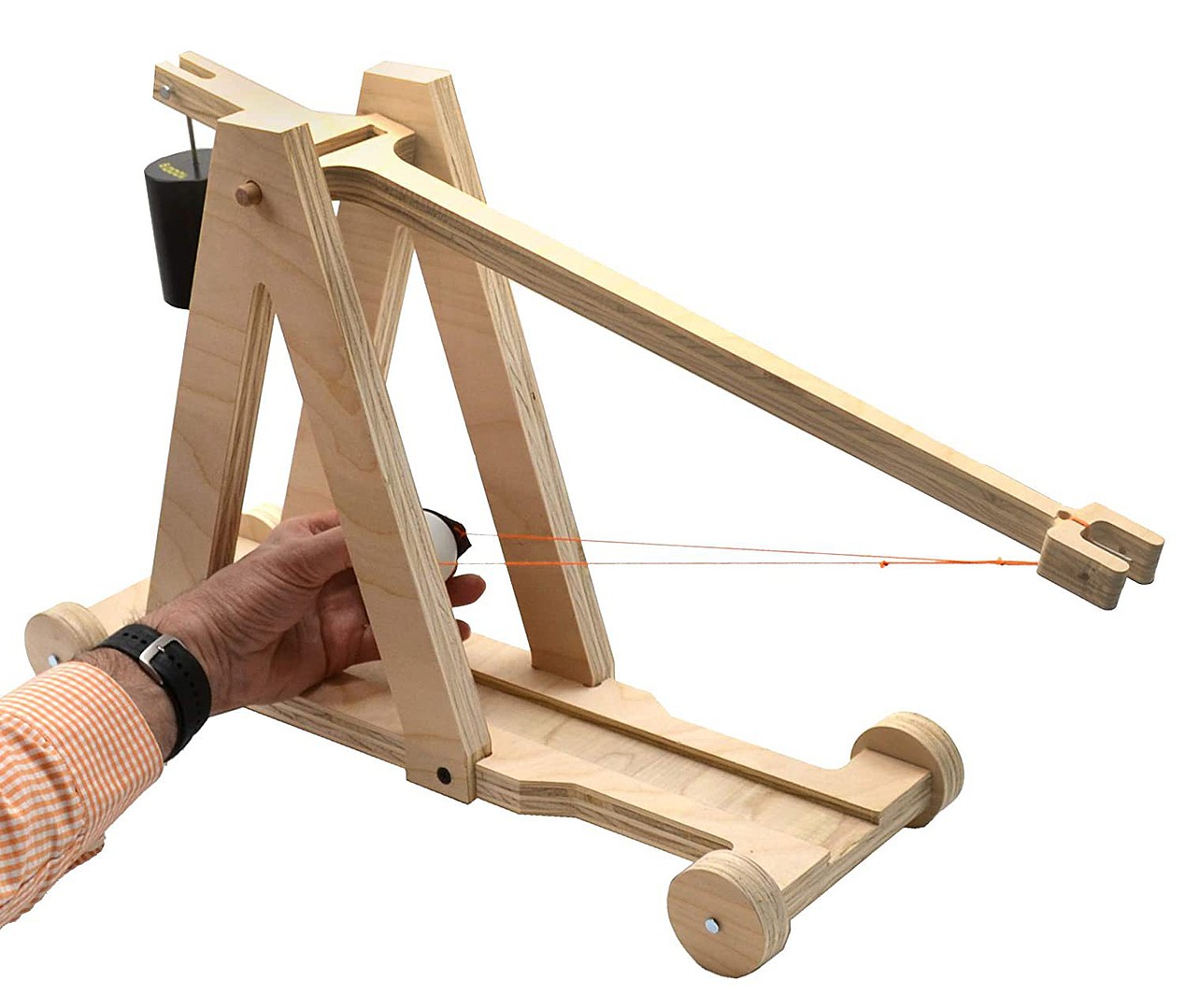 Medieval Trebuchet Wooden Kit pictures by beaubowden6 ( Troy Ohio )